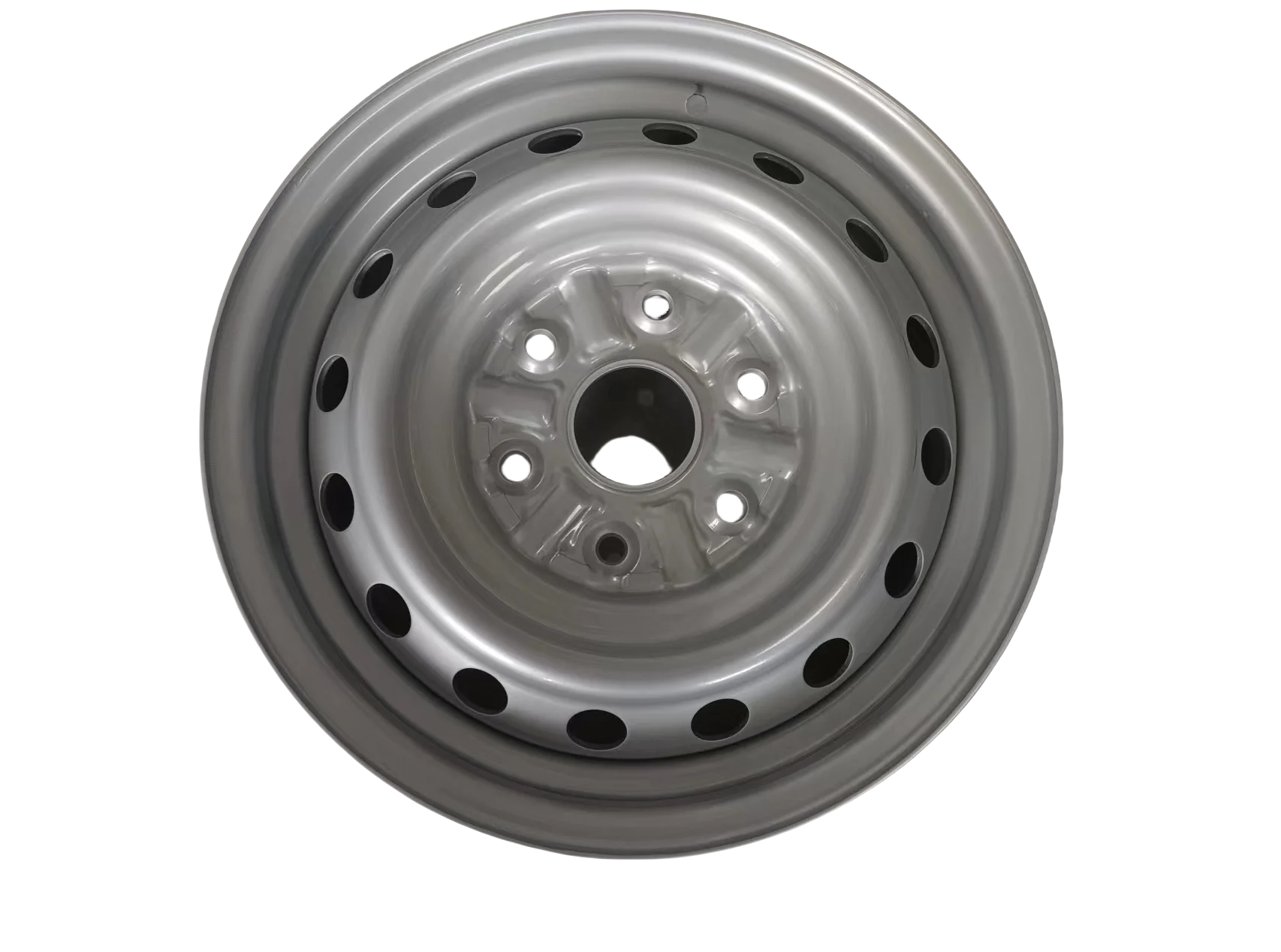 14" Inch Trailer Wheel Rims Silver Coated Trailer Steel Wheels Rims ...