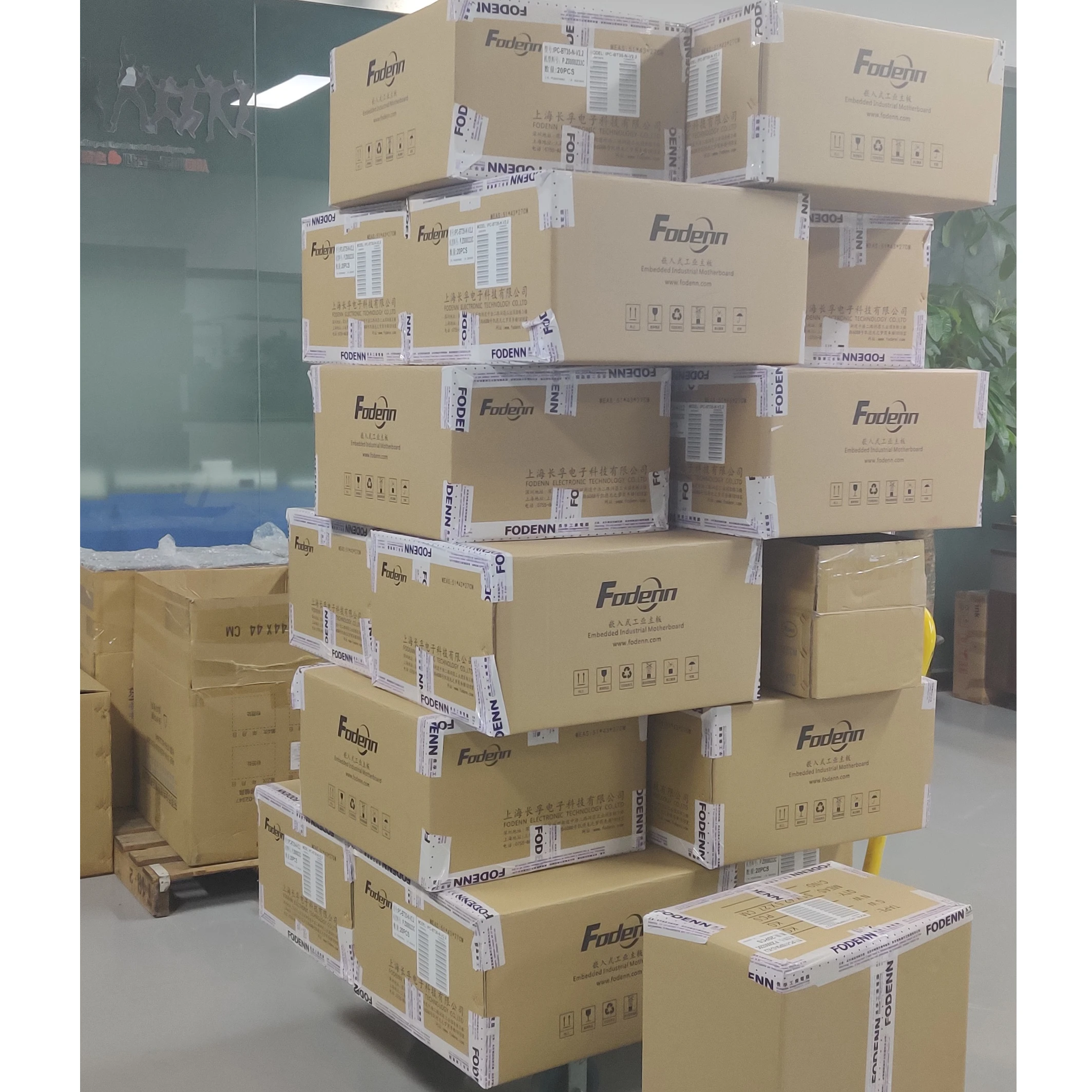 Fodenn Intel Atom D525 Mini Itx Industrial Embedded Motherboard Support ...