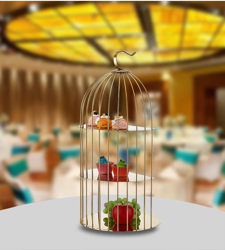 Hotel Restaurant Wedding Gold Buffet Party Food Display Catering Stand ...