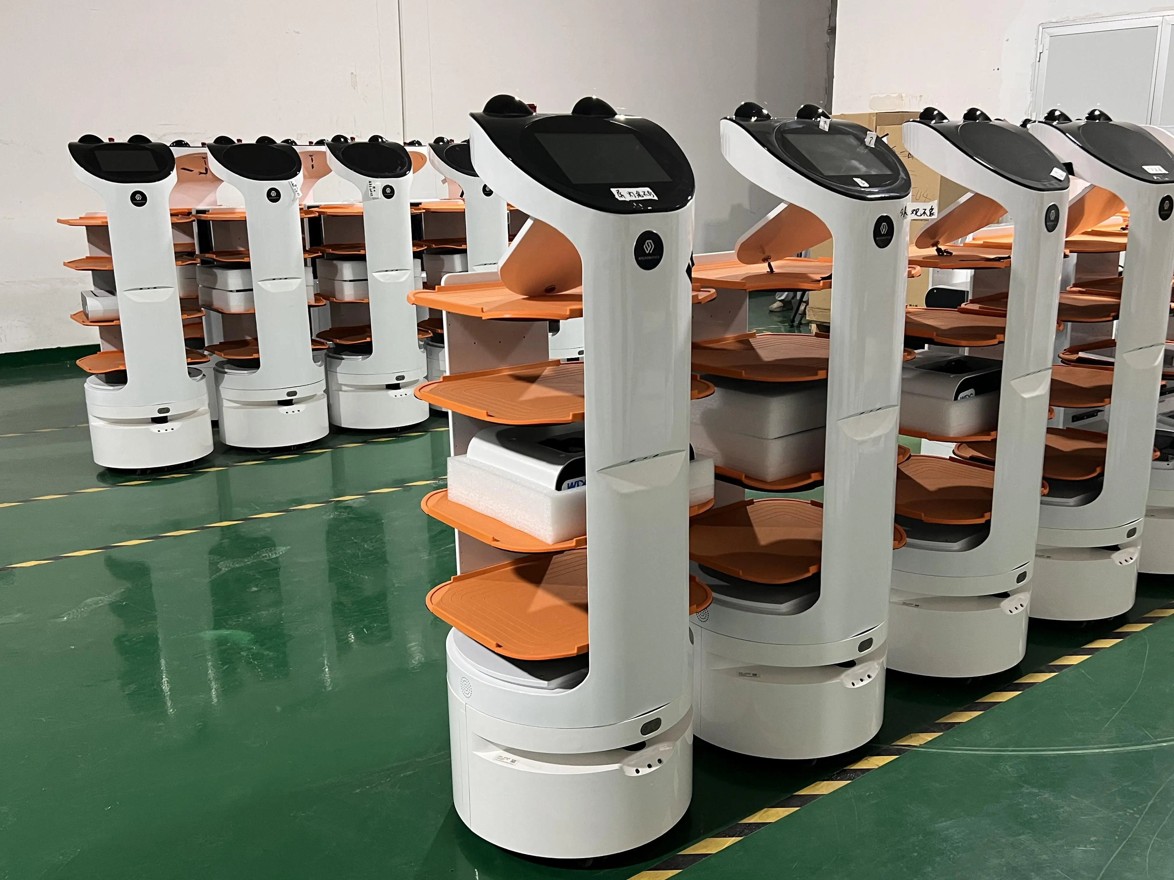 2023 New Automatic Food Delivery Robot Waiter Hotel Intelligent Robot ...