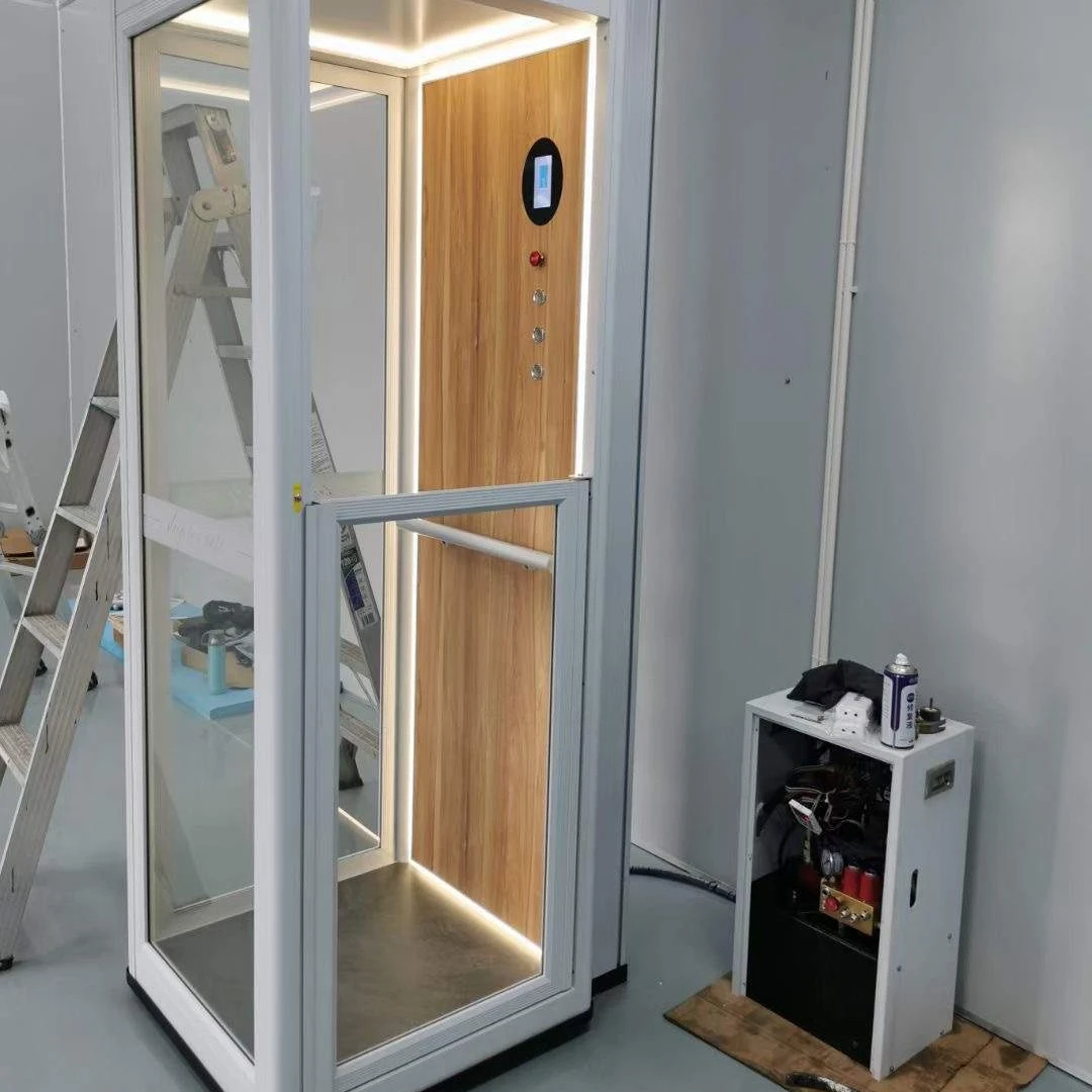 Private Residential Villa Elevator Shaftless Lift Pitless Elevator ...