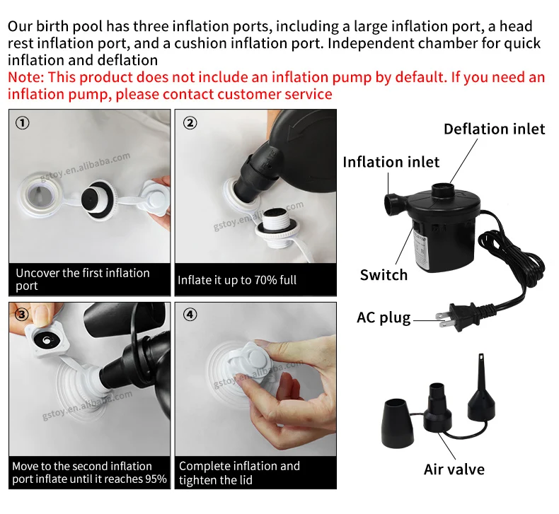 Inflatable Birthing Pool - Safe and Comfortable Birth at Home