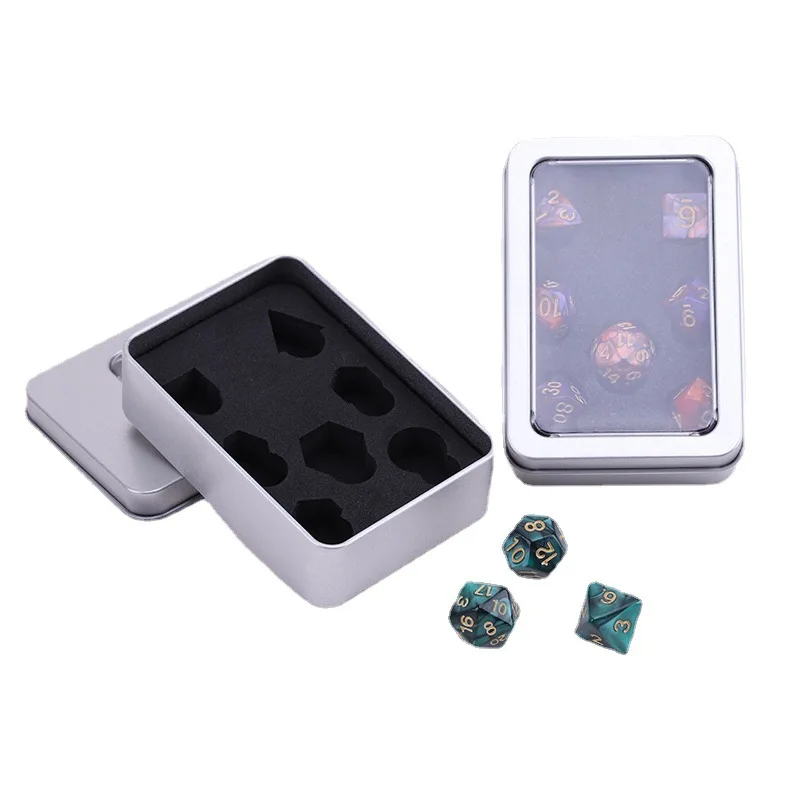 Metal Tin With Window For Dice - Buy Metal Tin With Window,Tin Dice Box ...