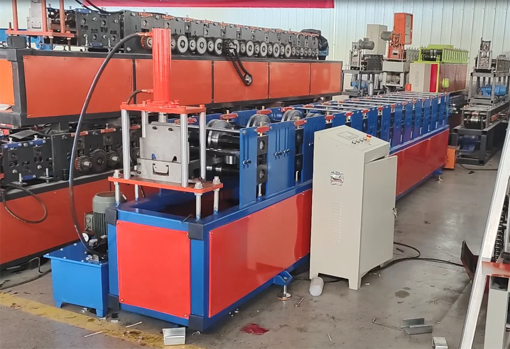 Steel Truss C Shape Purlin Making Machine Stud and Truck C Purlin Roll ...