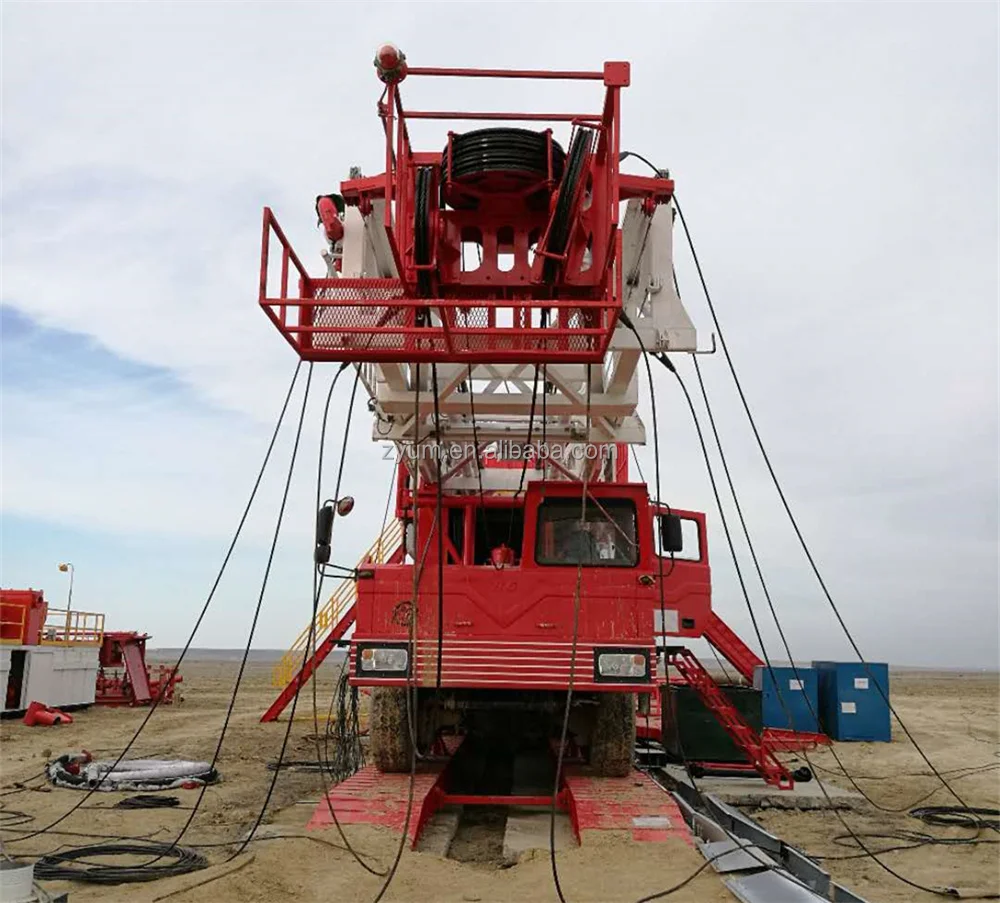 Xj450 Drilling Rig And Workover Rig Drilling Tools Workover Depth 4 ...
