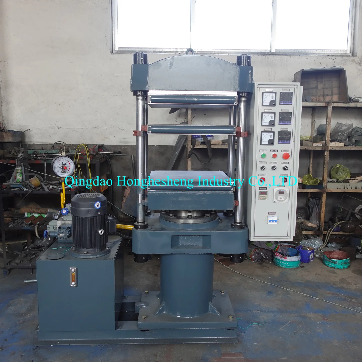 250T Conveyor Belt Joint Hot Press Plate Vulcanizing Machine Tape ...