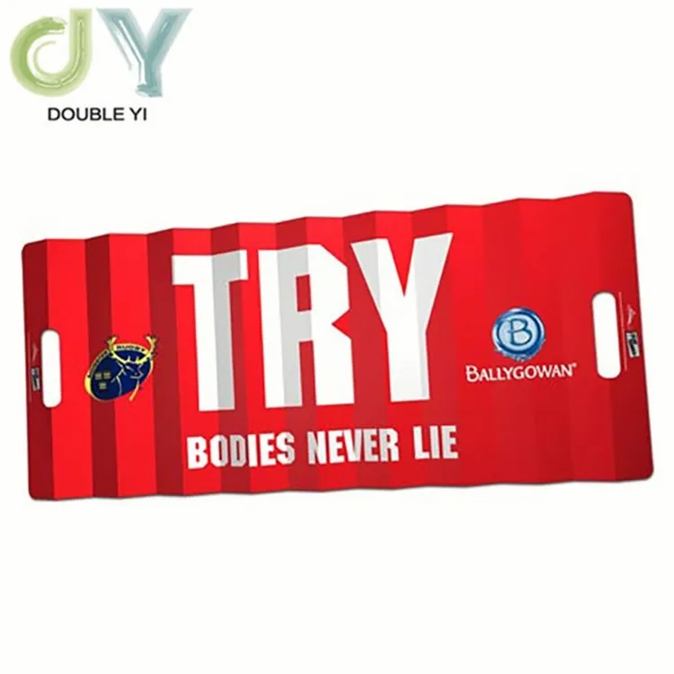 Customized cardboard cheering folding hand paper clapper paper noise ...