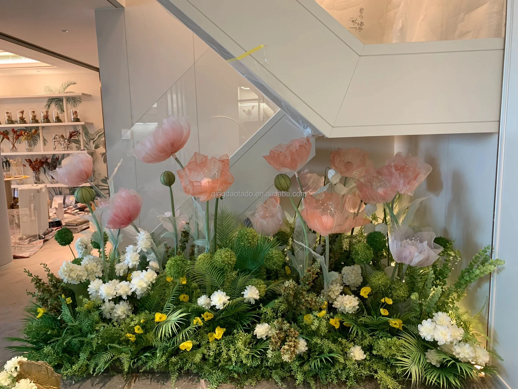 Hot Selling Organza Paper Silk Free Standing Size Color Can Be ...
