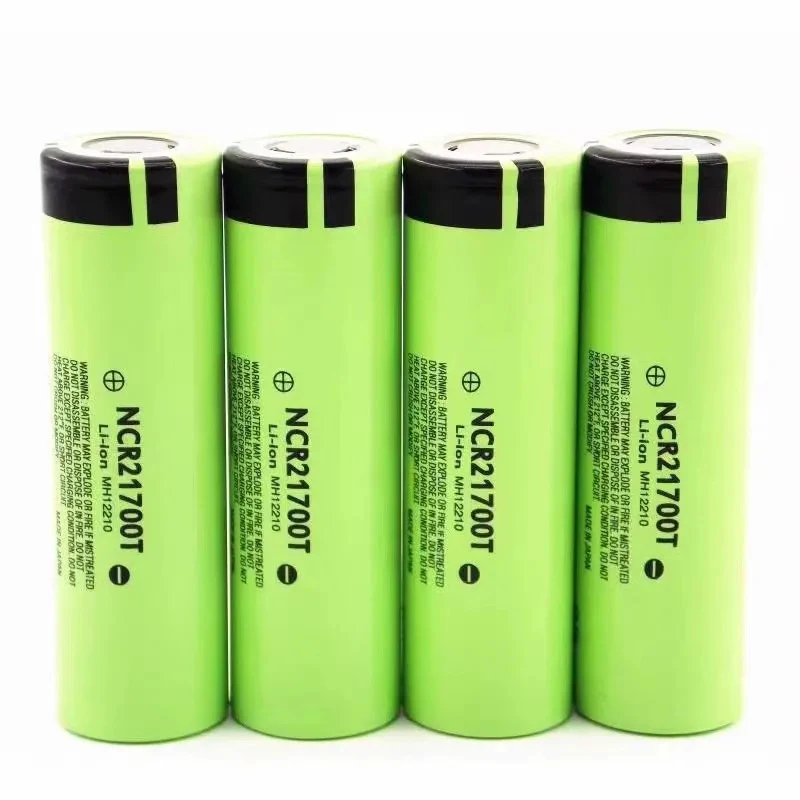 Rechargeable Lithium Ion Battery 21700t 5000mah Batteries 3.7v For E ...