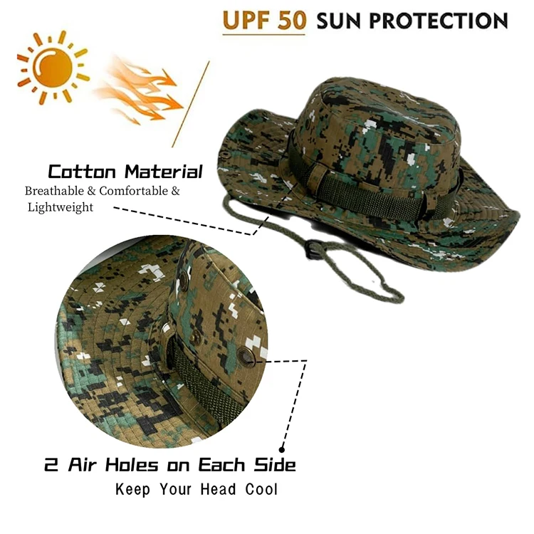 Outdoor Wild Animal Hunting Usage Realtree Camo Printed Hunting Boonie ...