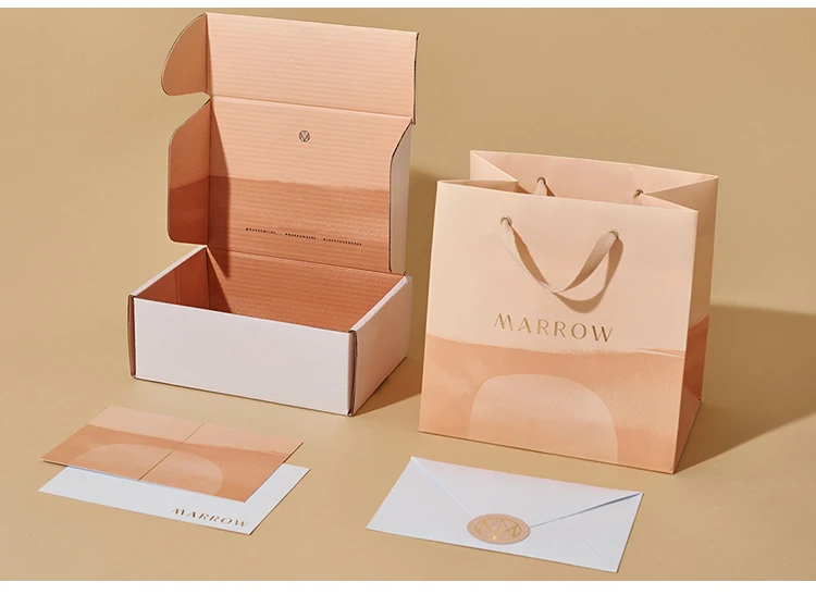 Luxury Custom Cardboard Gift Mailing Mailer Shipping Box