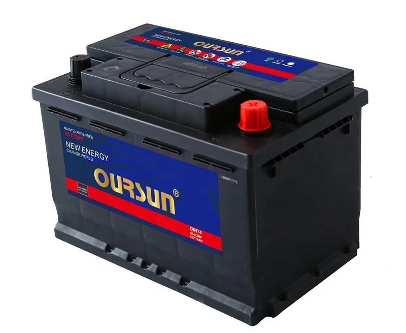 Car Battery DIN75MF SMF 57539 - High Performance 12V 75AH