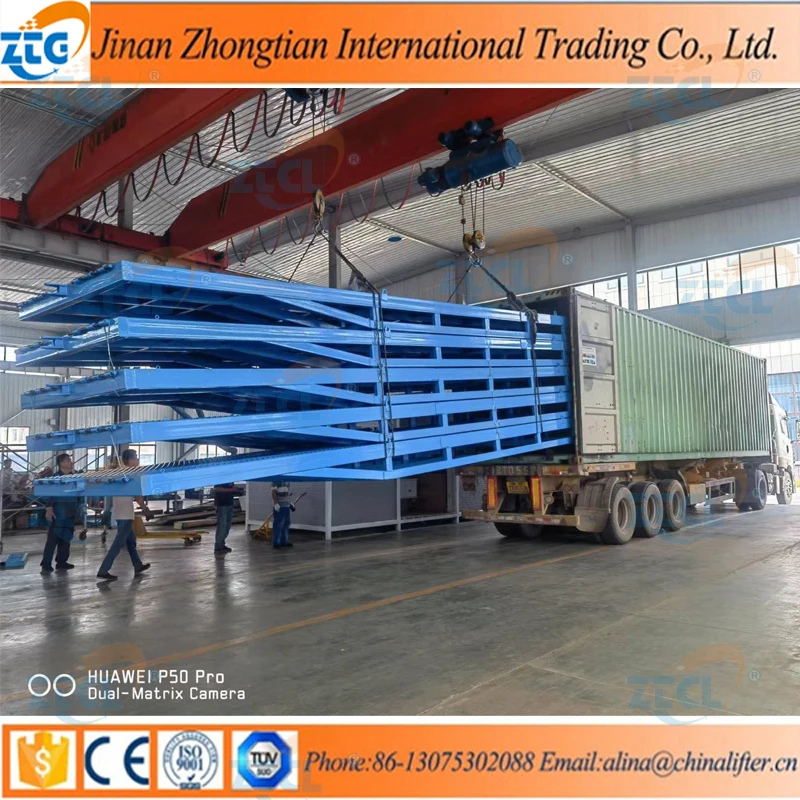 2024 New Model Forklift Used Unloading Ramp 8t 10t 12t Capacity ...