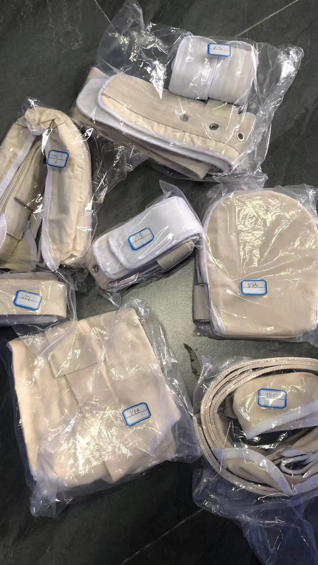 Medical High Tensile Cotton Plastic Buckle Strap For Patient - Buy ...