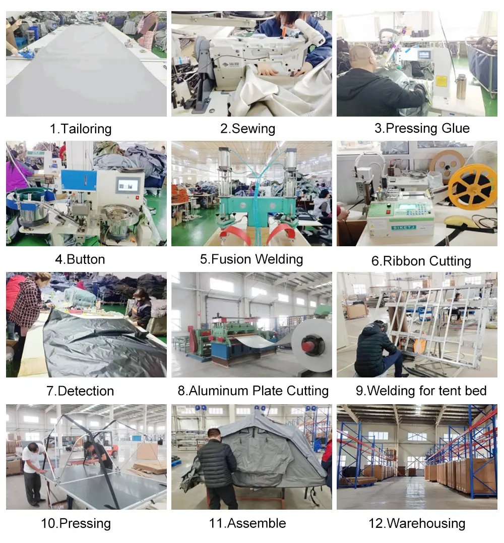 Outdoor Glamping Luxury Heavy Duty 4 Season Cotton Canvas Trap Extra ...