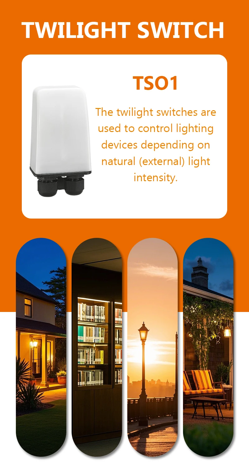 RELETEK TS01 Photocell Relay - Efficient Lighting Control