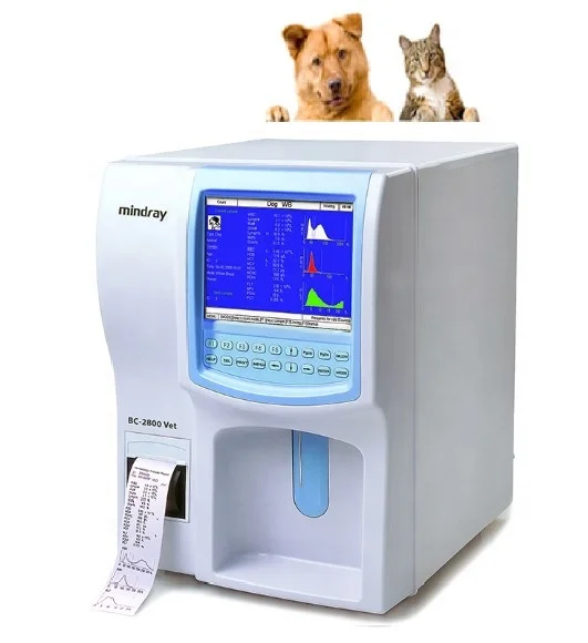 Mindray Bc-2800 Vet Bc2800 Vet Cbc Machine Veterinary Hematology ...