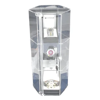 Wholesale Large Revolving Countertop Rotating Showcase Display Locking ...