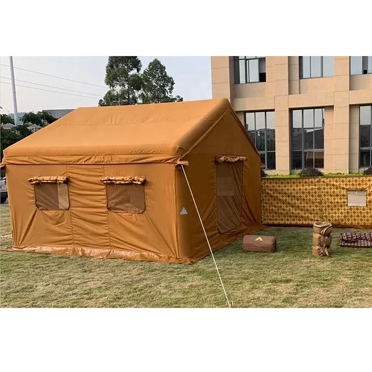 Luxury Large Camp Family Air Camping Tube Tent Inflatable Camping Tent ...