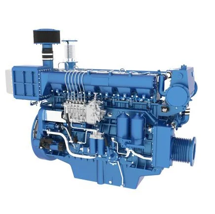 Four Stroke Water-cooled Inline Turbocharged Intercooled Marine Diesel ...