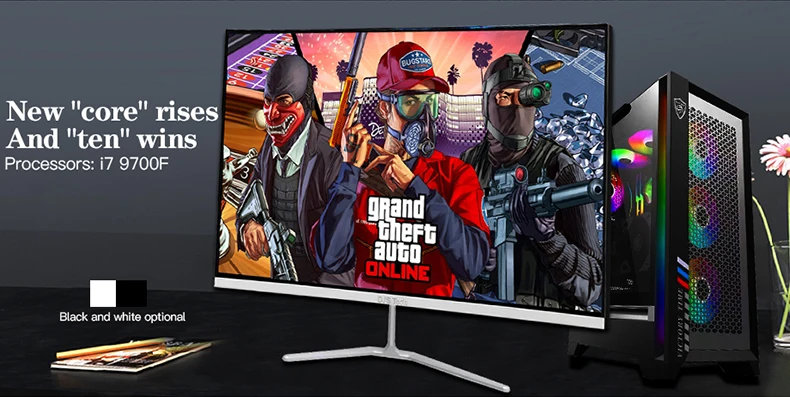 Game Desktop Host Core I3 I5 I7 CPU 8G RAM 120GB 256GB 512GB SSD Supply ...