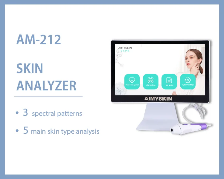 Portable 3d Skin Test Analyzer Camera Skin And Hair Scanner Digital ...