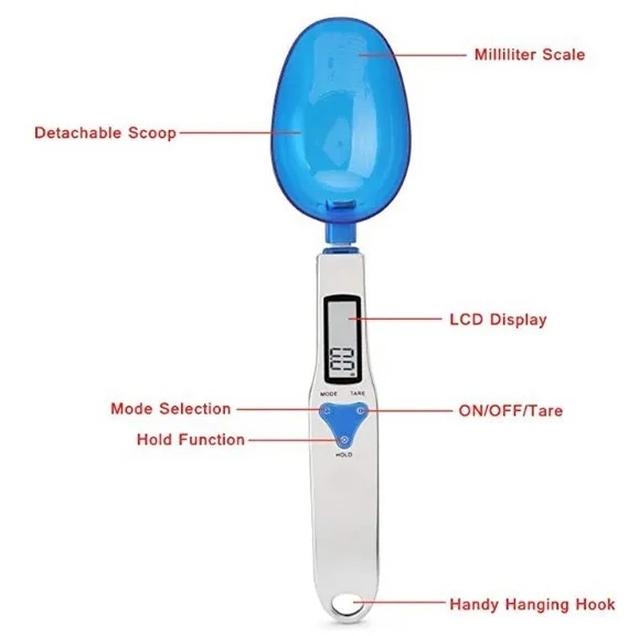 Wholesale Plastic Electric Kitchen Scale Measuring Spoon With Weighing ...