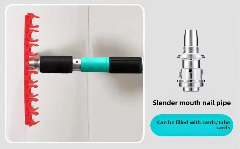 Mini Cannon Pneumatic Nail Gun Silencer Carton Package Ceiling and Wall ...