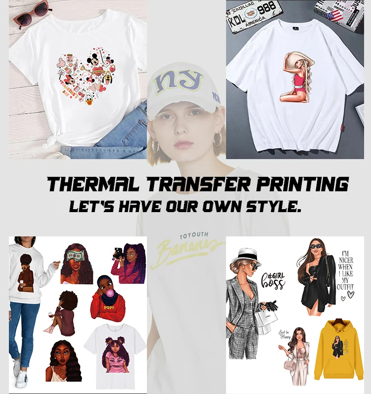 Customized Brand Logo Pattern Dtf Heat Transfer Pet Film Dtf Heat ...