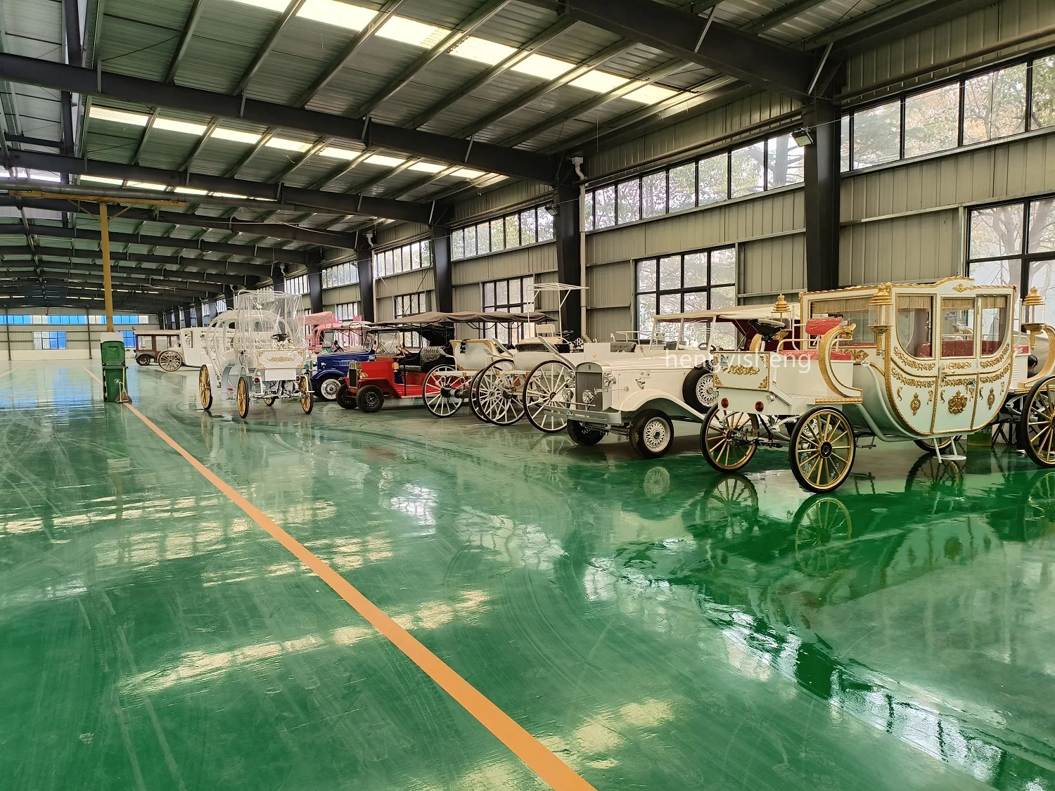 Marathon Horse Cart - Durable Two-Wheel Chariot for Training