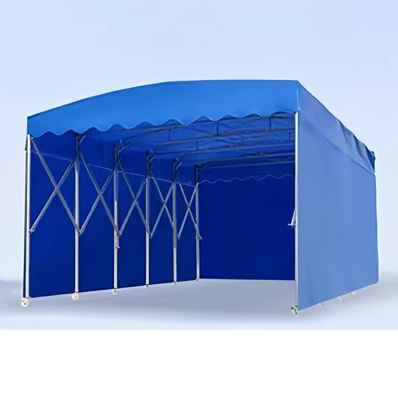 Outdoor Large Movable Push-pull Event Sliding Sunshade Canopy Warehouse ...