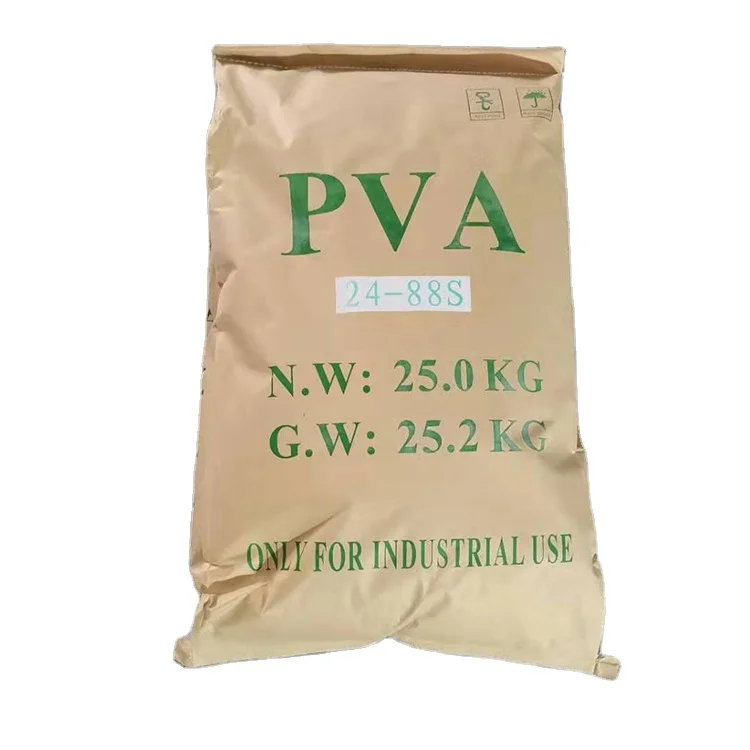 Chemical Polyvinyl Alcohol(pva)2488 For Wall Putty Powder Pva Powder ...