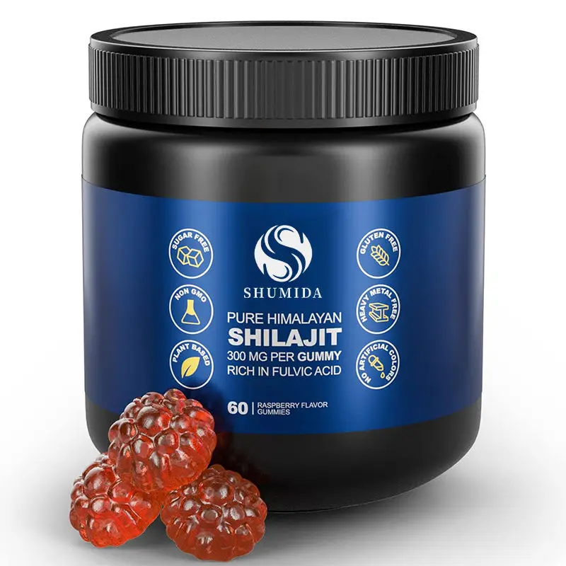 Oem Shilajit Extract Capsule Himalayan Shilajit Resin Shilajit Gummies For Energy Support And ...