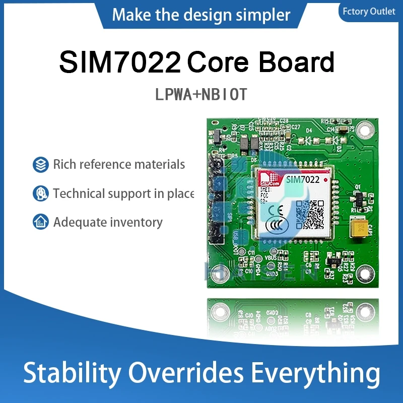 Haisen Original Simcom Sim7022 Core Board Sim7022 Development Board Lpwa+nbiot Sim7022 - Buy ...