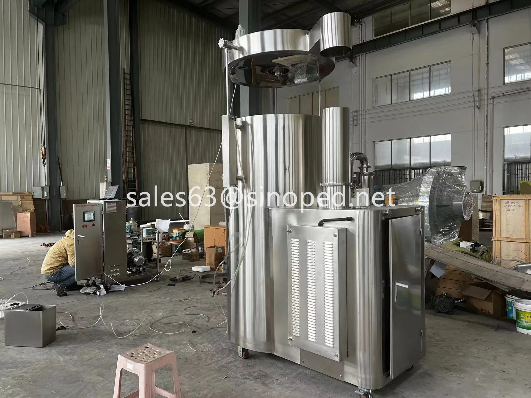 Centrifugal Spray Dryer Lpg Lab Mini Milk Powder Spray Dryer Machine ...