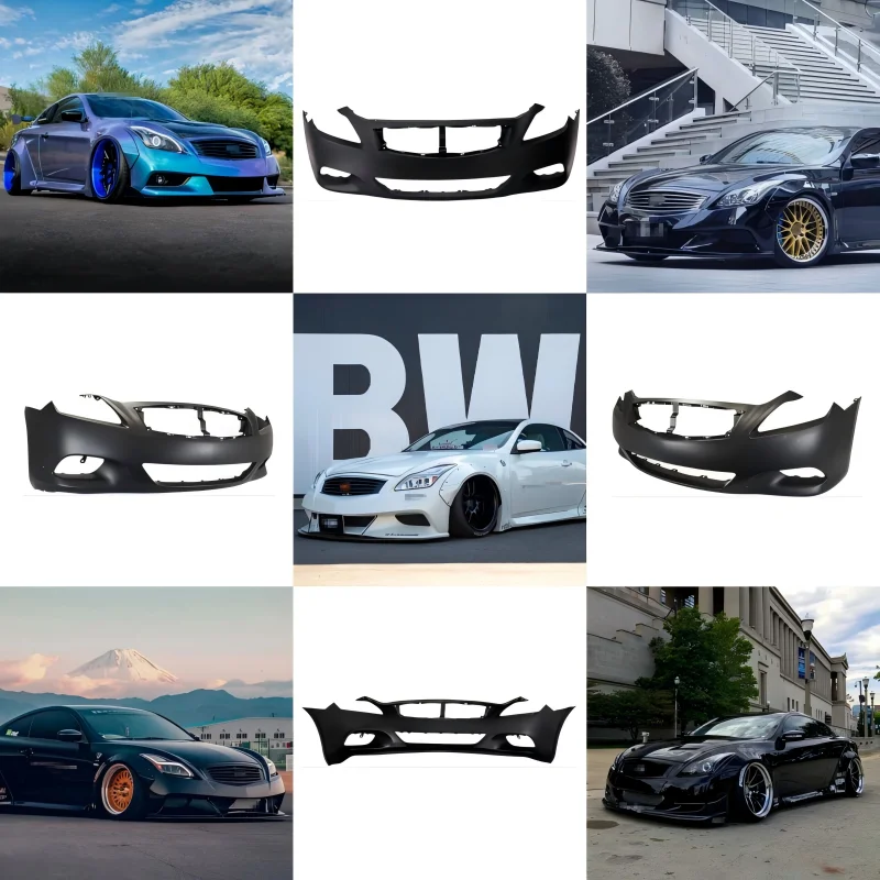 Car Body Kit GTR R35 Upgrade N Style Half Carbon Car Bumper for Front ...