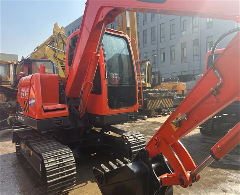 Used Doosan Dx75/ Doosandx75-9c Excavator In 7.5 Ton /free Shipping ...