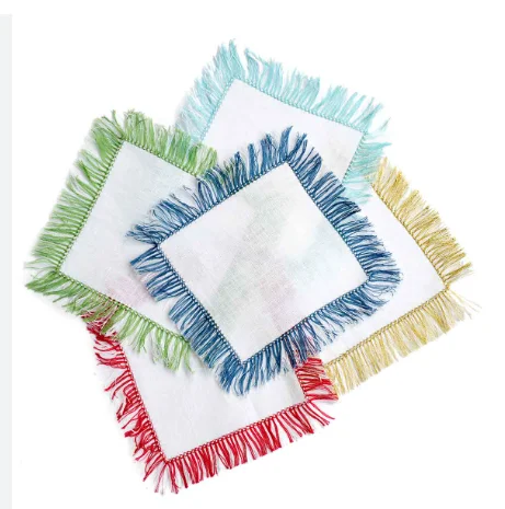 Wholesale Cheap 100% Pure Linen Napkins with Custom Designs