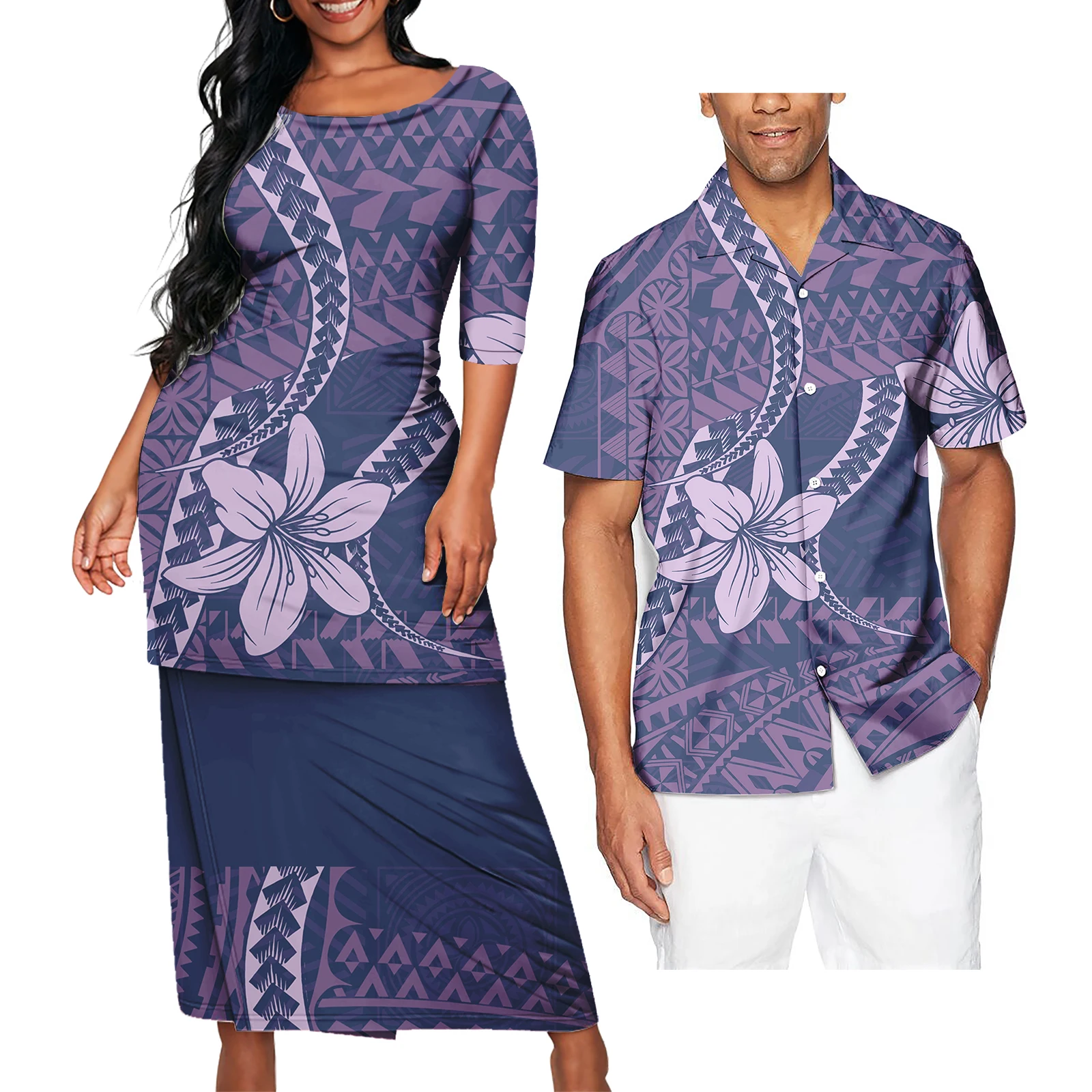 New Arrivals His and Hers Matching Clothes Hawaiian Beach Shirts Dress ...