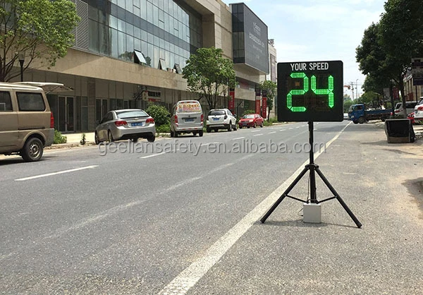 Radar Speed Sign Led Solar Solar Powered Led Radar Controlled Traffic ...