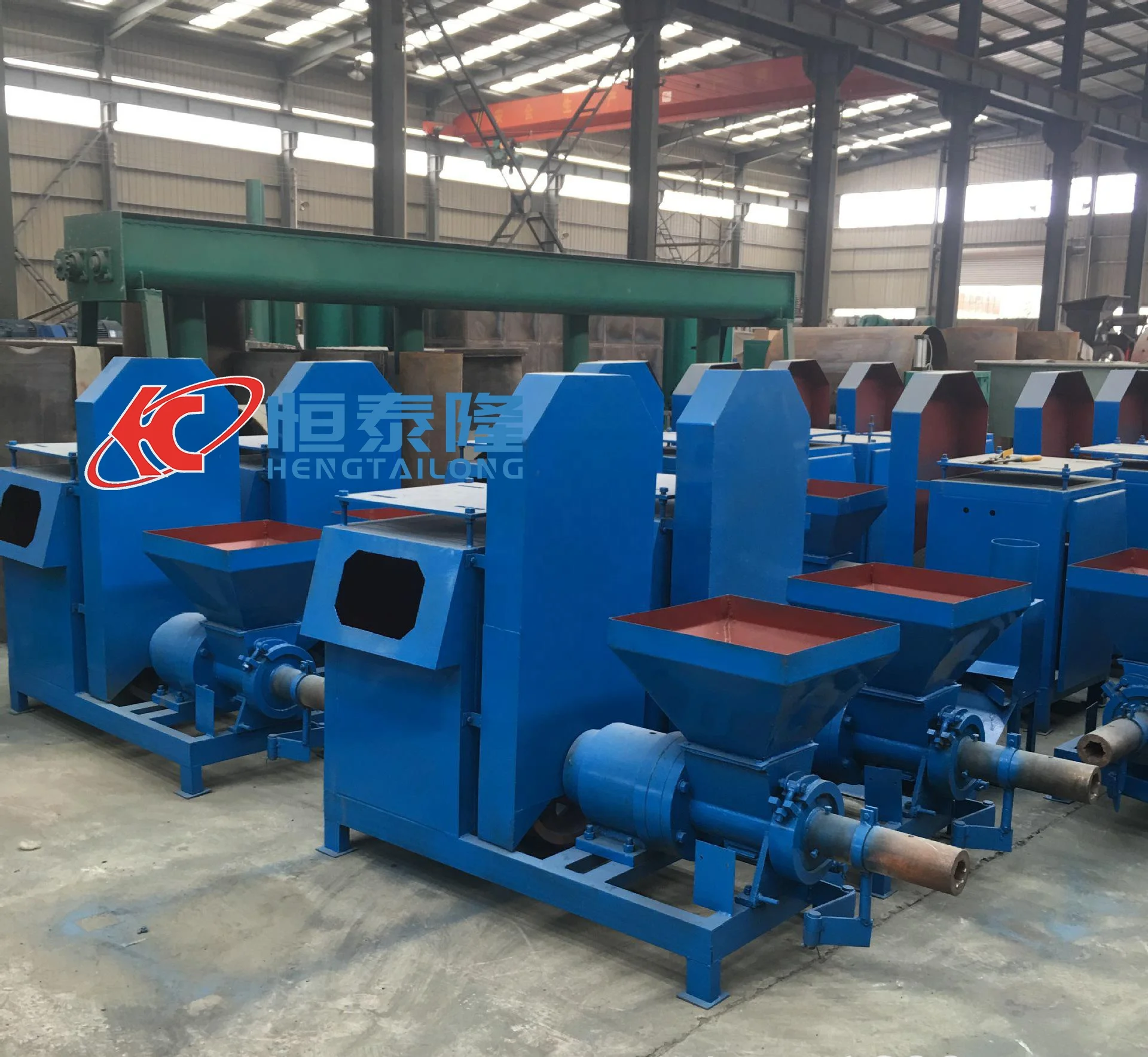 Crops Straw Waste Briket Machine Press Wood Sawdust Briquette Machine ...