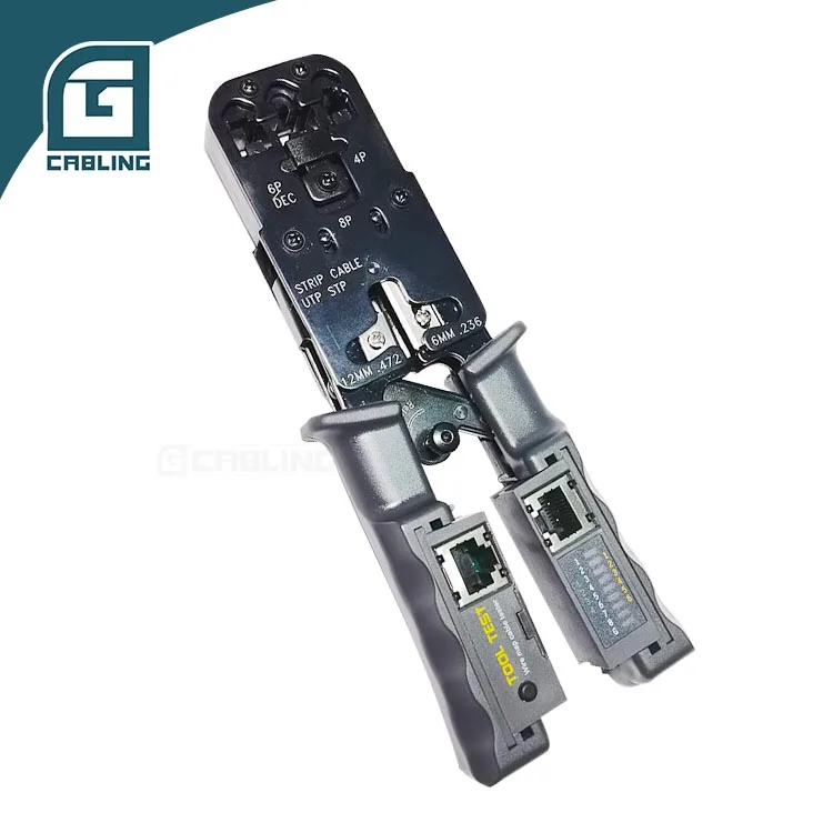 Gcabling Network Cable Clamp Testing Tools Rj11 Rj12 Rj45 4p 6p 8p ...