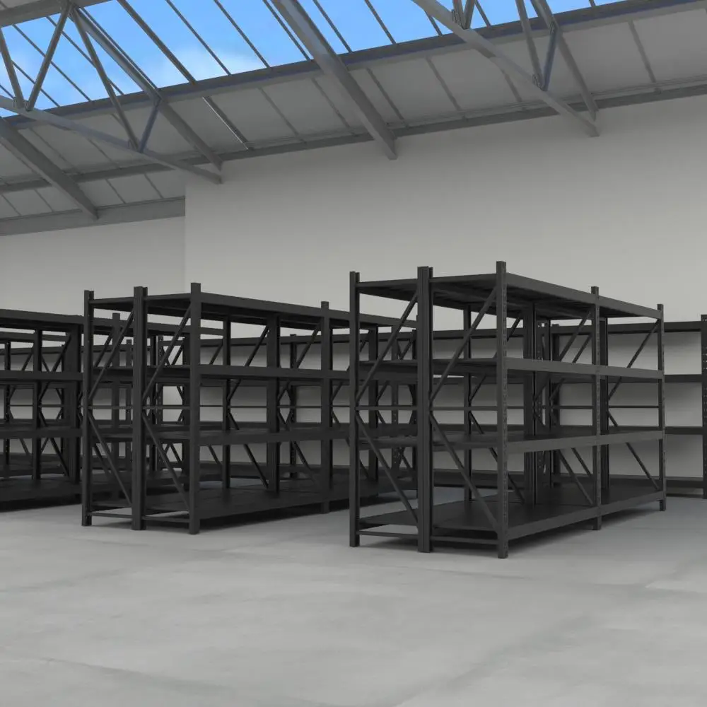 Vertical Warehouse Racking Warehouse Shelving System Mobile Foable ...