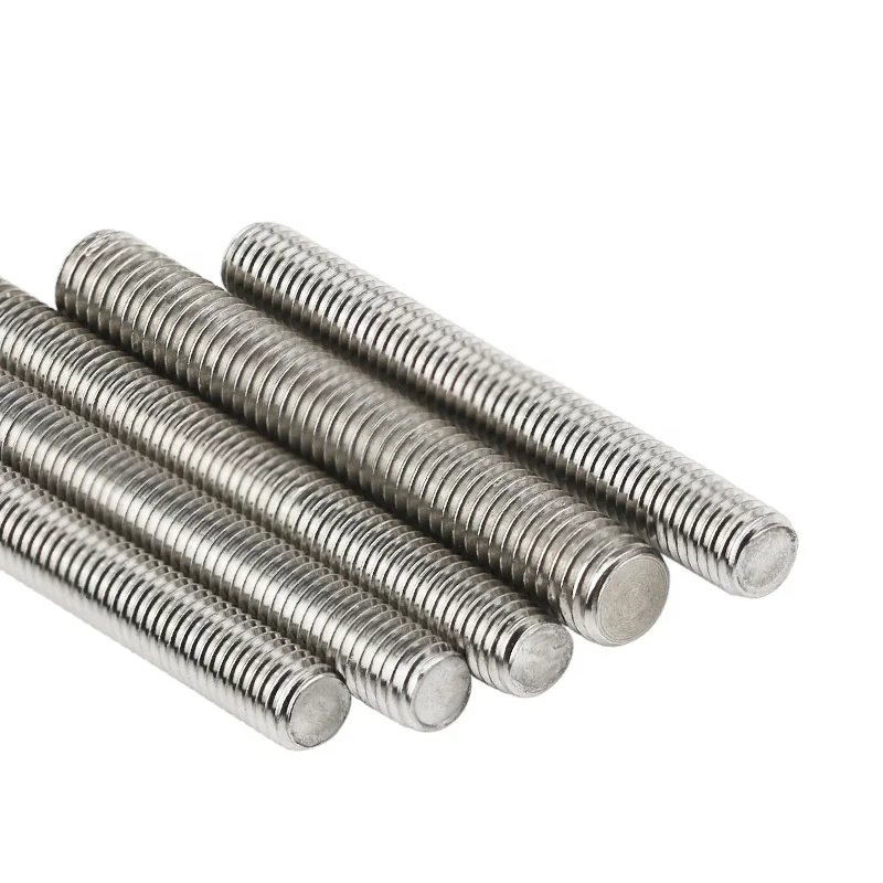 DIN976 M5-M36 5/8 1/2 Threaded Bar Rod Stud Bolts Full Thread A2 A4 ...