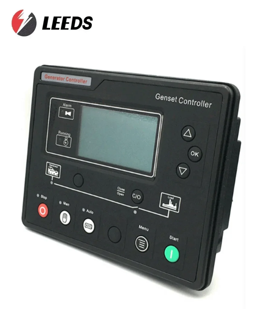 6110U AMF Diesel Generator Controller Auto Start Stop Control Module Panel ATS Generator ...