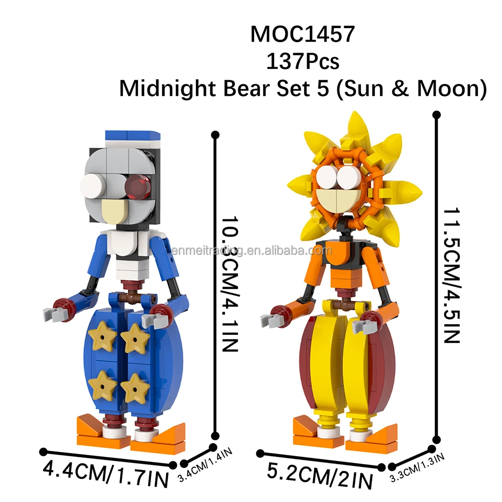 FNAF Mini Sets - Freddy Foxy Building Block Sets DIY Kits
