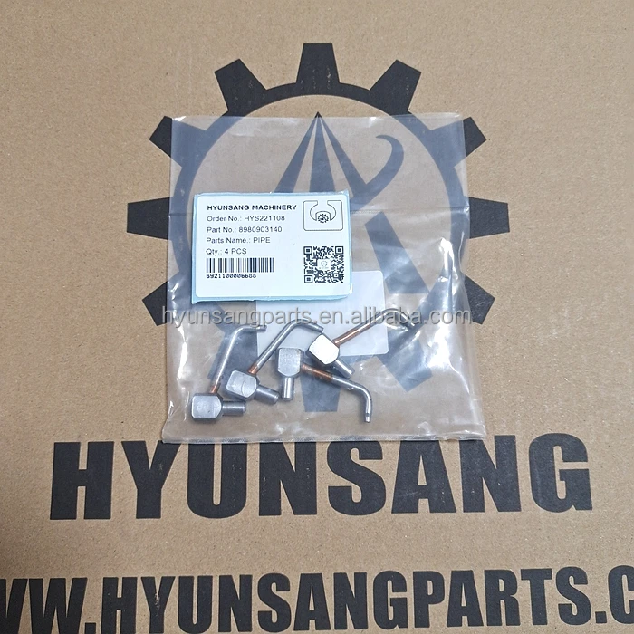 ZX85 TX75US ZX70-3 ZX75US-3 ZX85US-3挖掘机零件Hyunsang Pipe机油喷射8980903140 8 ...