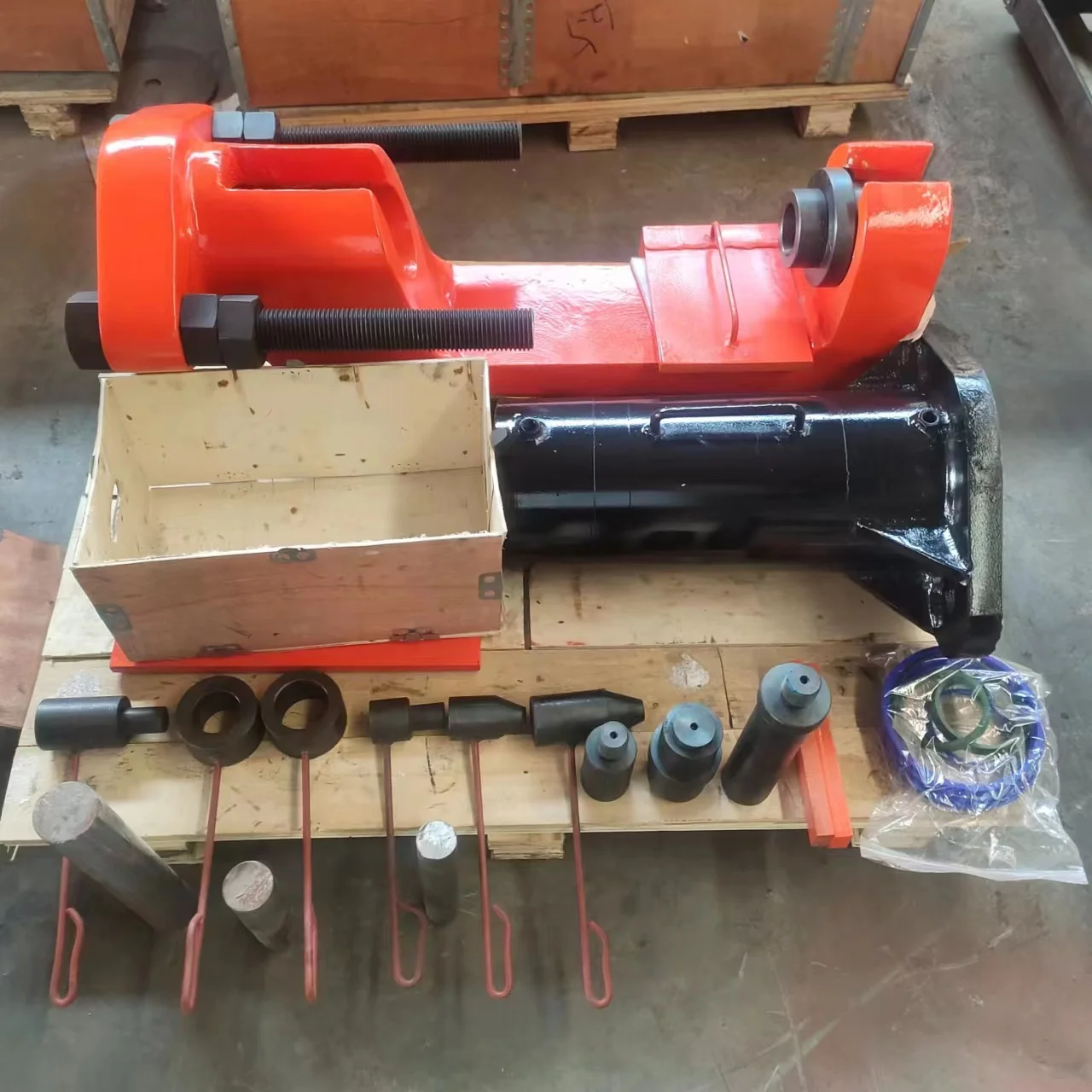 100T 200T Track Link Pin Press Machine - Reliable Hydraulic Pusher