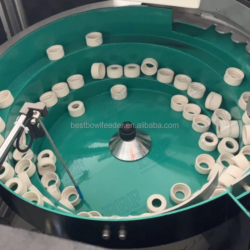 High Performance Vibratory Bowl Feeder for Caps Feeder Machine