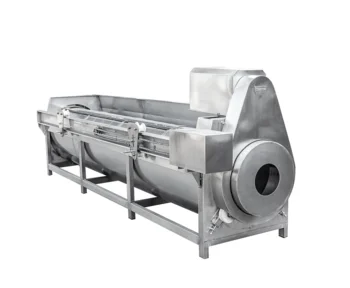 Factory Price Stainless Steel Rotary Sieve Machine Rotary Screen Fish ...